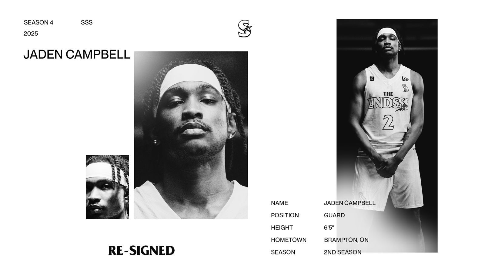 Scarborough Shooting Stars Re-Sign Jaden Campbell