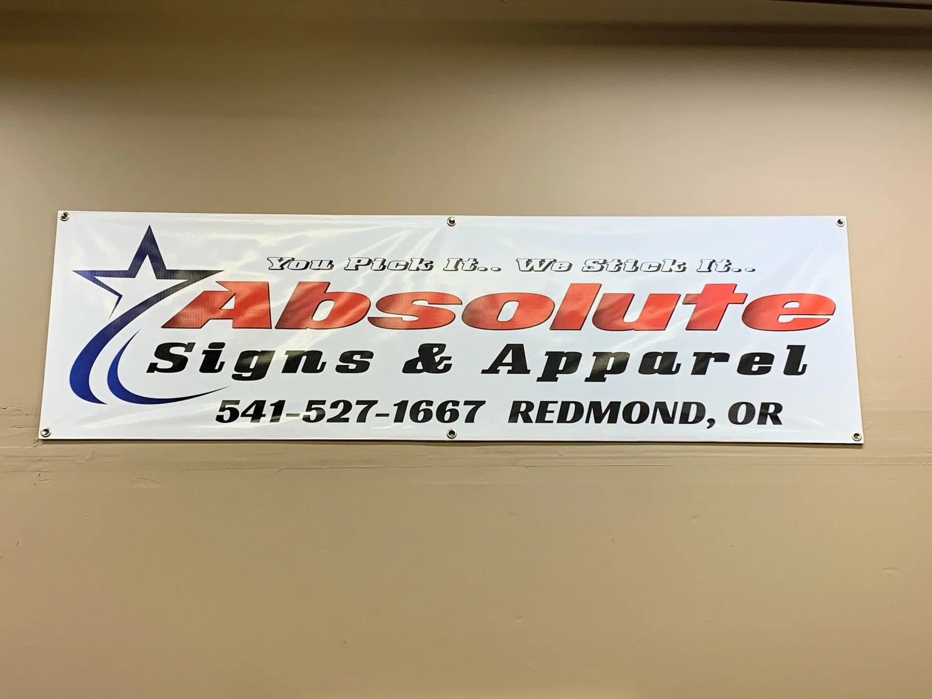 Banner | Absolute Signs & Apparel