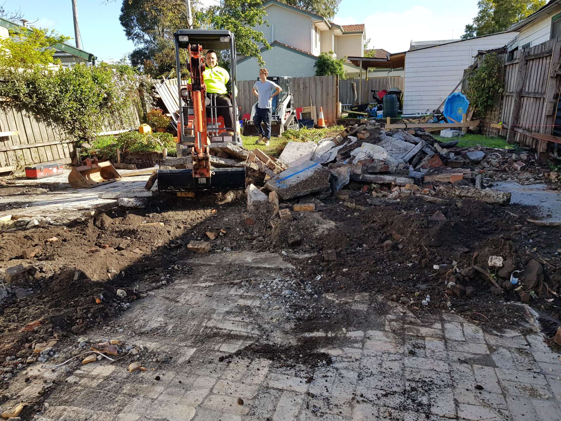 Excavations & Site-works Services | Absolute Mini Digger Services