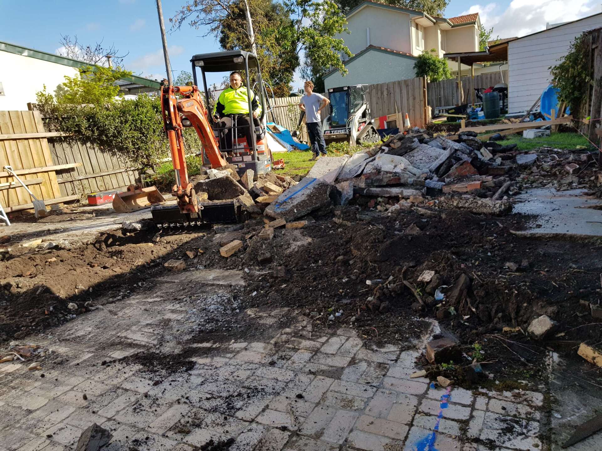 Excavations & Site-works Services | Absolute Mini Digger Services