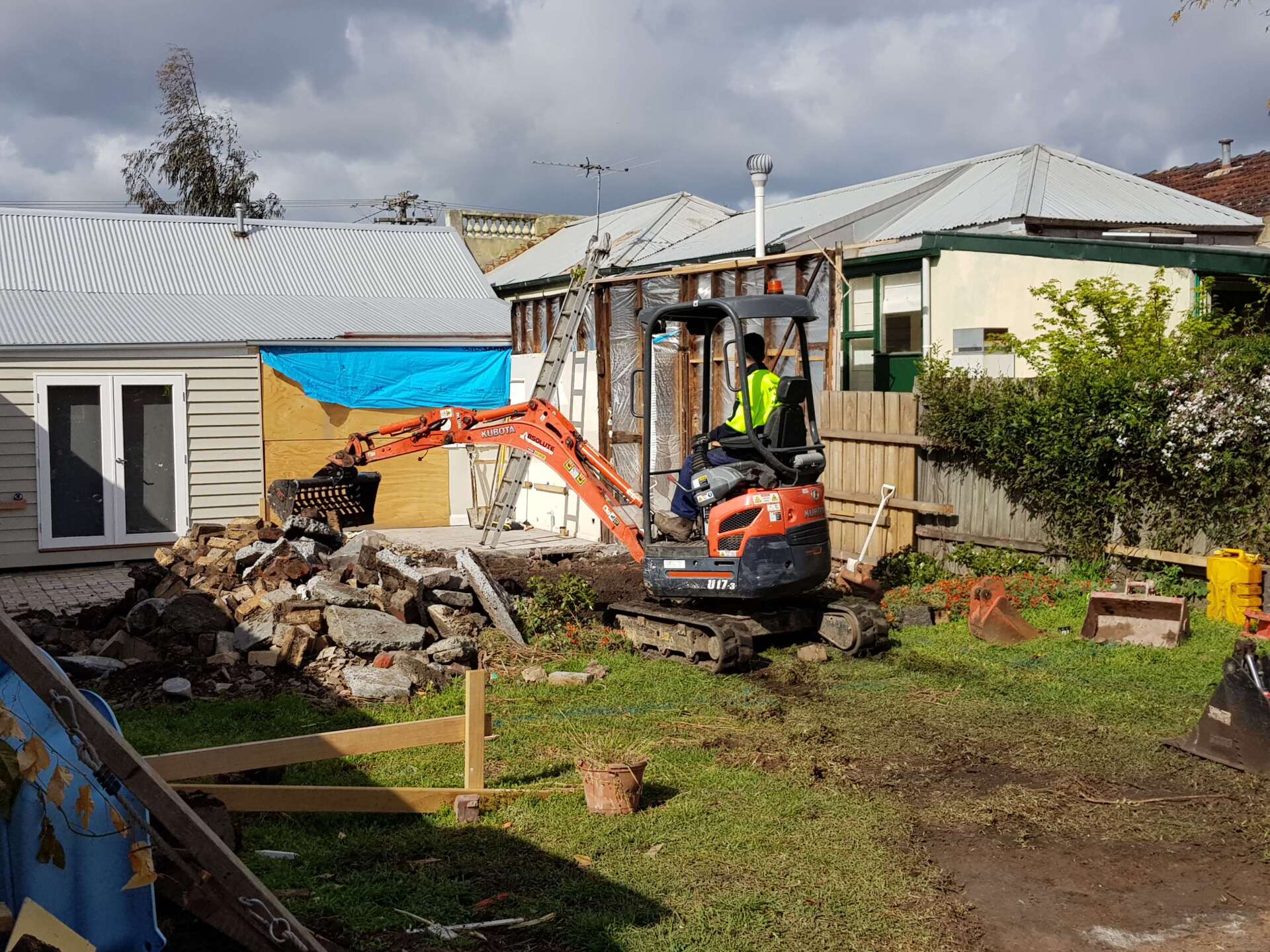 Excavations & Site-works Services | Absolute Mini Digger Services