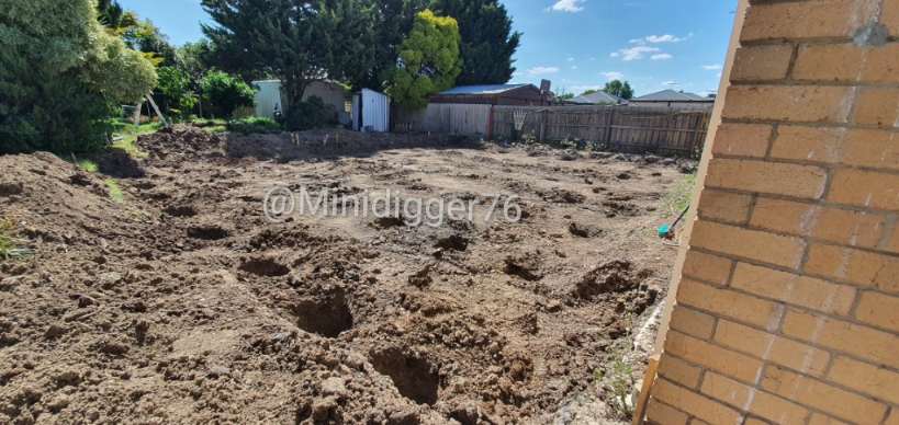 Excavations & Site-works Services | Absolute Mini Digger Services