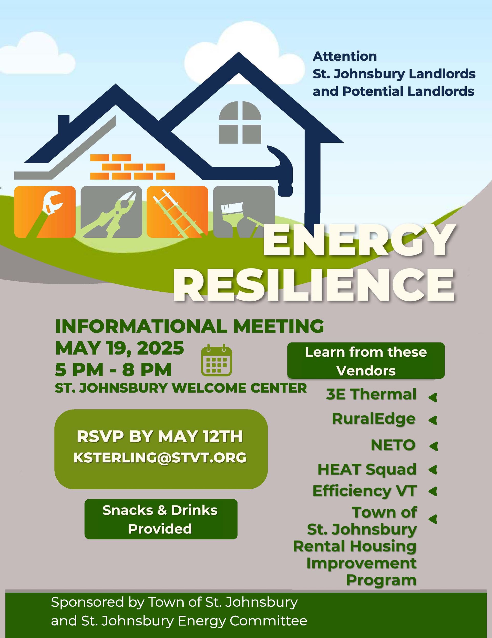 Energy Resilience Information Meeting