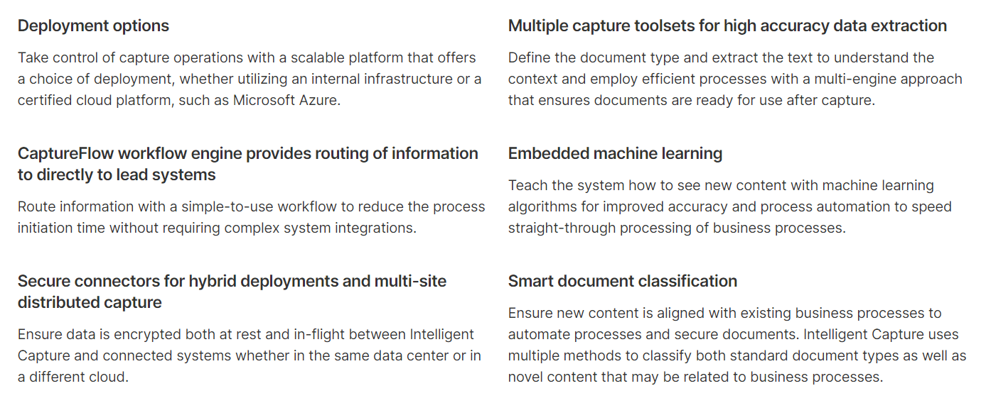 Intelligent Capture | Forefront Technologies