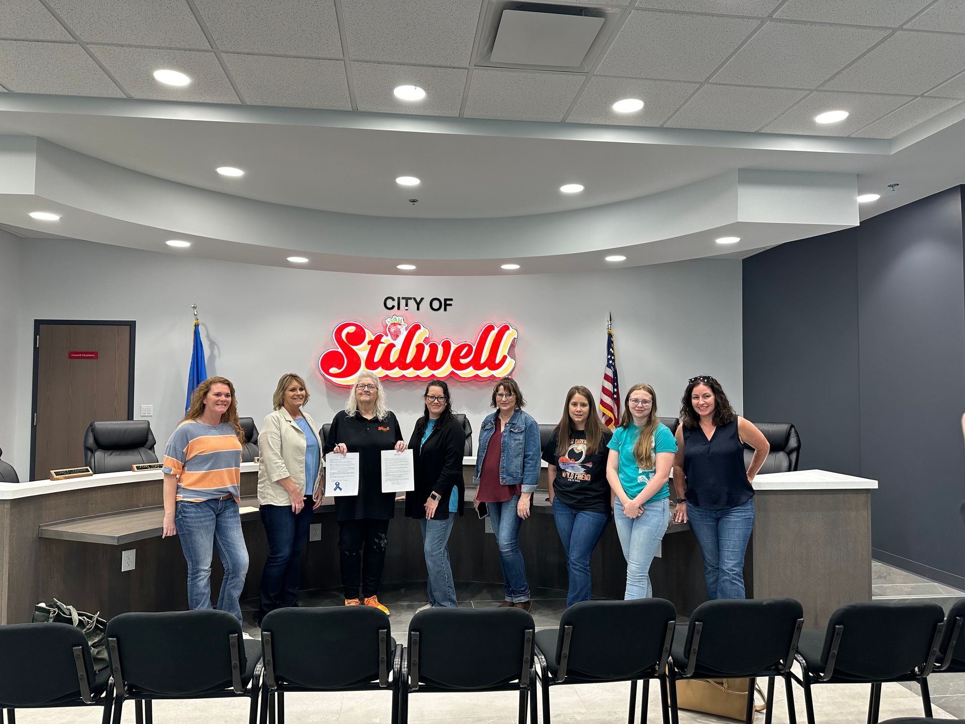 The community of Stilwell, a city of approximately 4000 in northeast ...