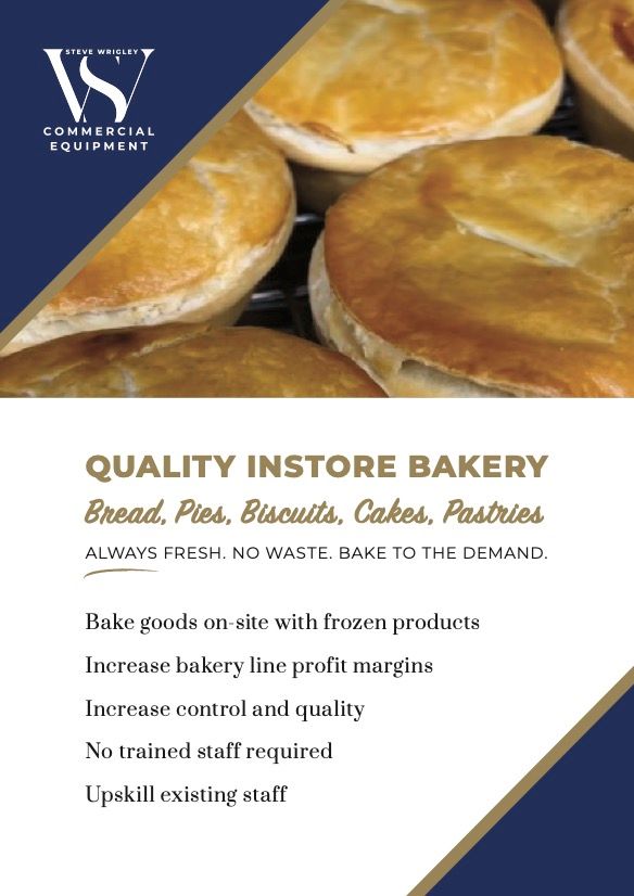 Instore Bakery Package for small to medium supermarkets