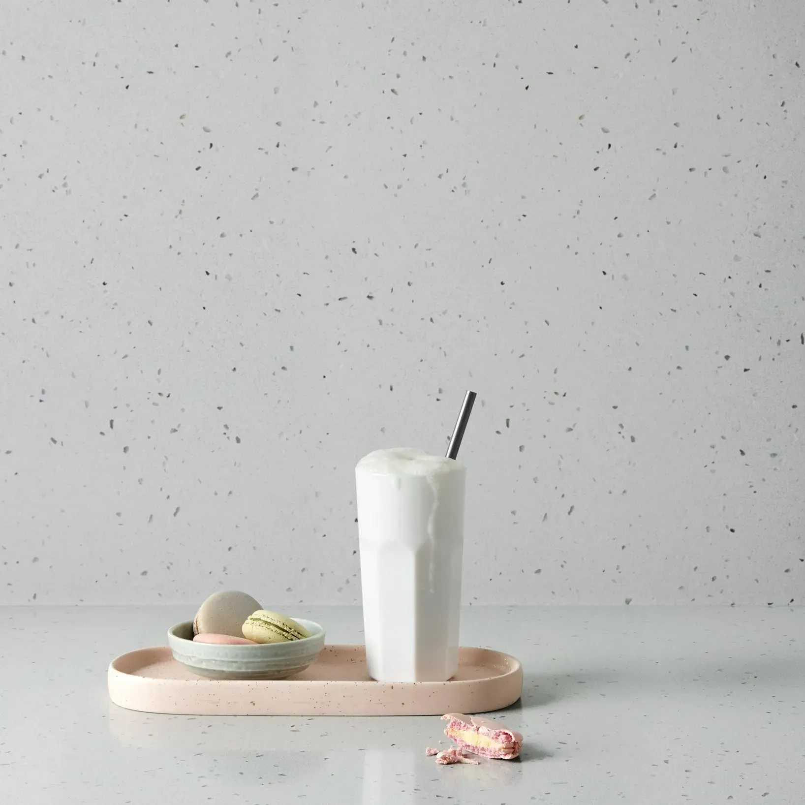 Luxurious engineered stone