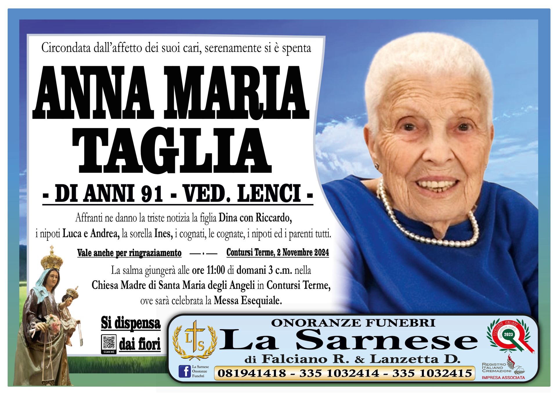 Necrologi | Sarno, San Valentino Torio, Nocera Inferiore, Nocera ...