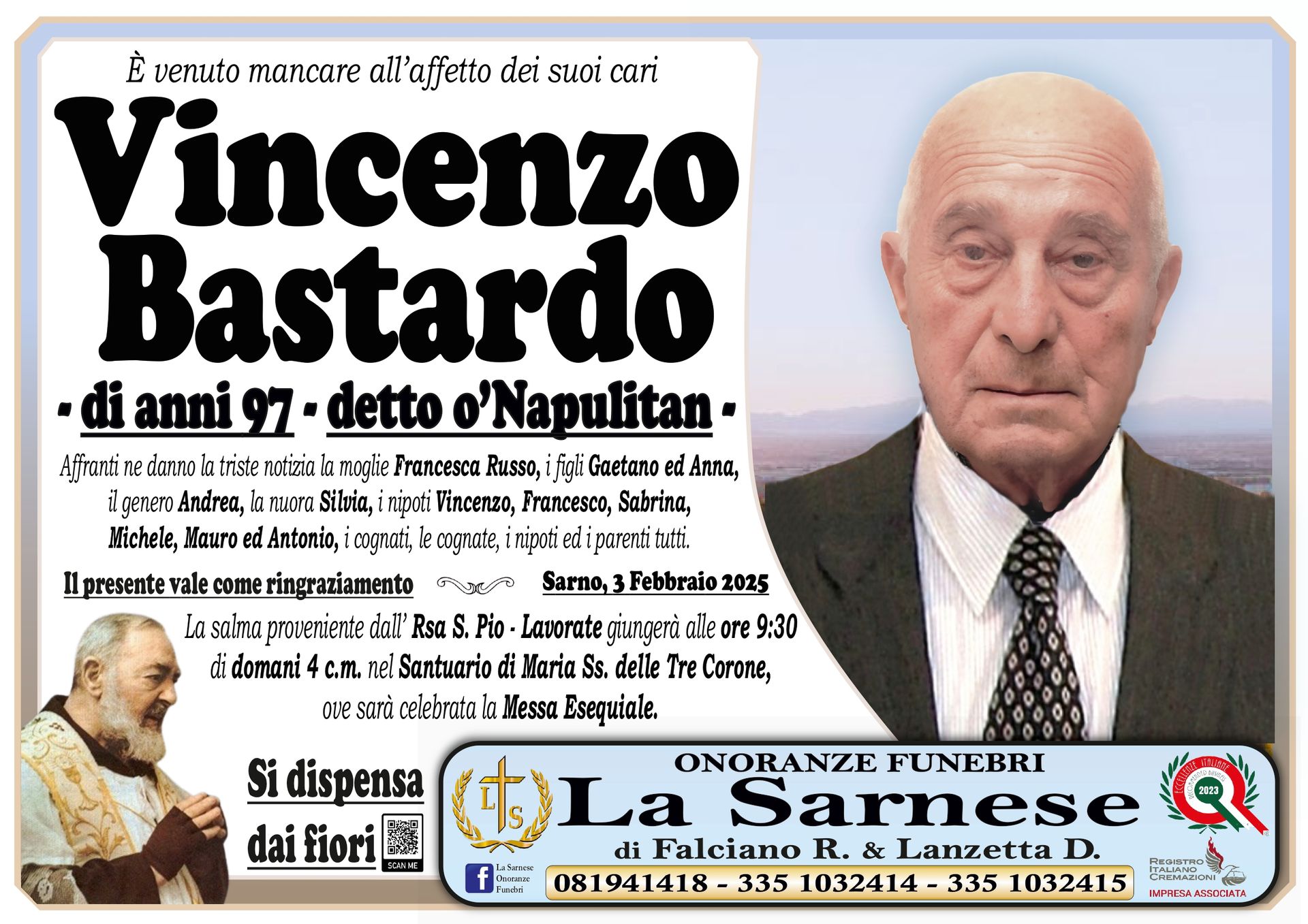 Necrologi | Sarno, San Valentino Torio, Nocera Inferiore, Nocera ...