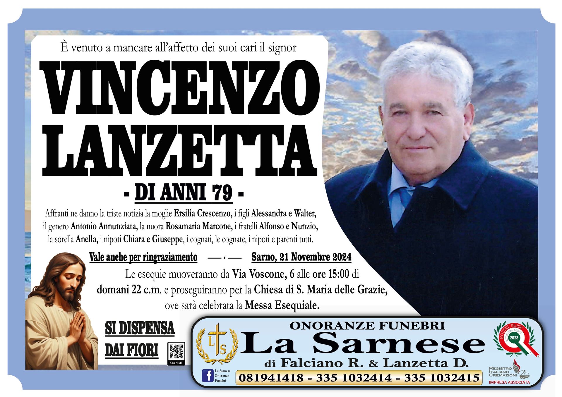 Necrologi | Sarno, San Valentino Torio, Nocera Inferiore, Nocera ...