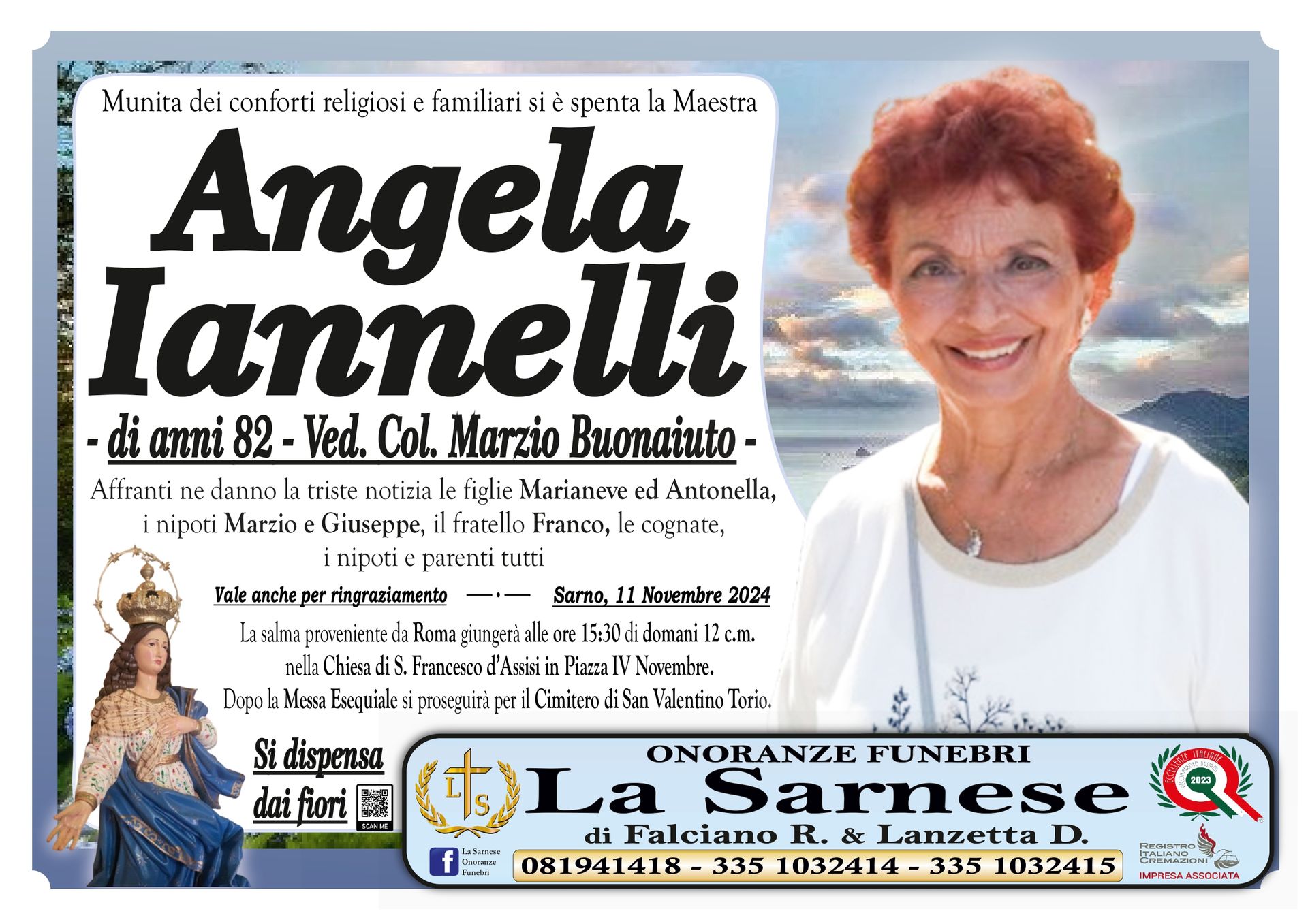 Necrologi | Sarno, San Valentino Torio, Nocera Inferiore, Nocera ...