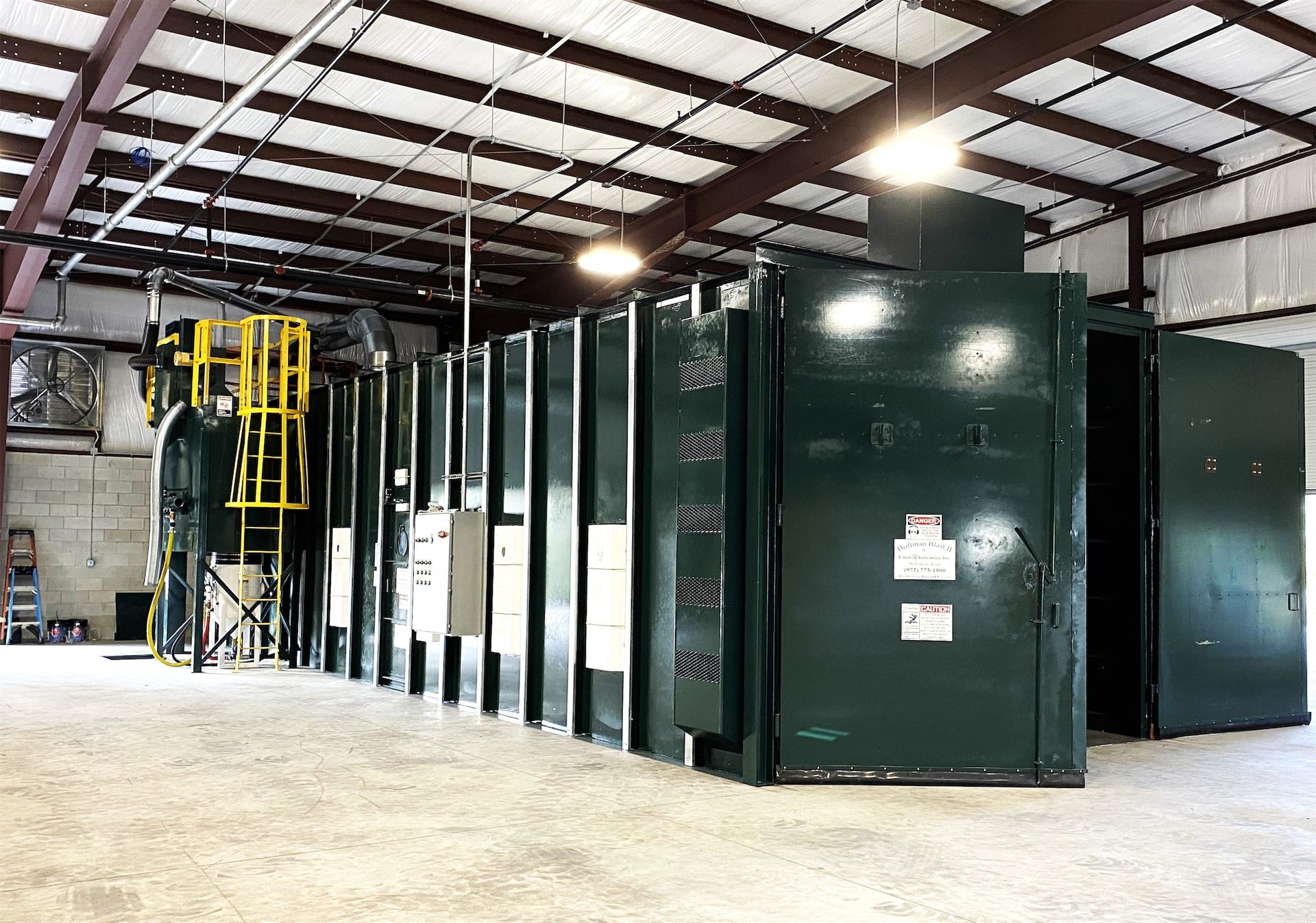 Blast Room Projects | Sandblasting Rooms | Hoffman Blast II