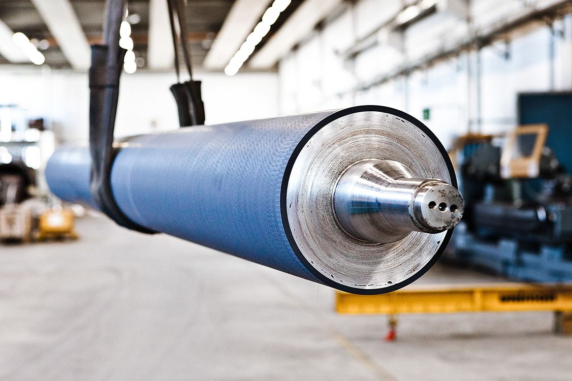 Revêtement des rouleaux en caoutchouc et silicone | Pieffe France ...