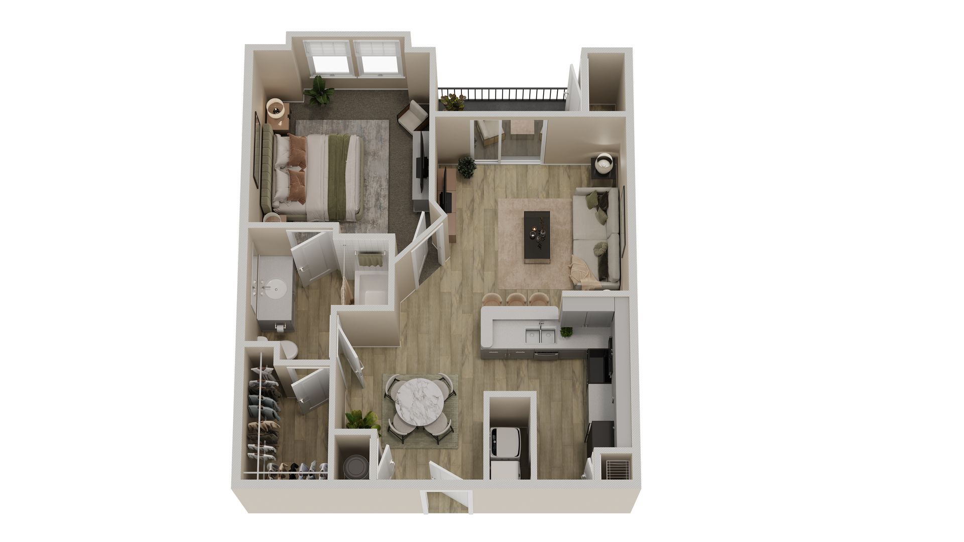 Floorplans | The Griffin Apartments in Brandon, FL