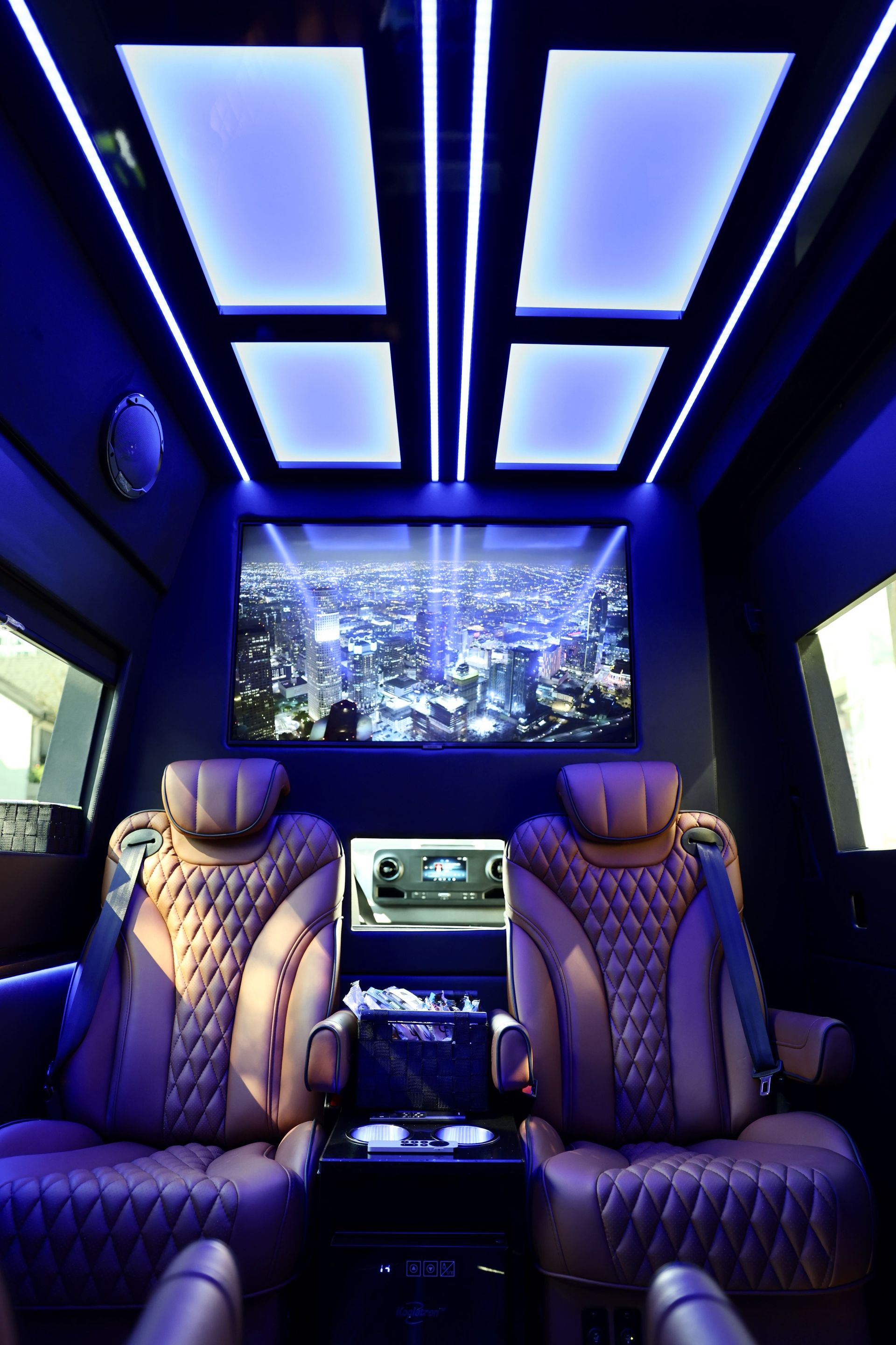 Mercedes Sprinter Features Executive Seating | Phantom Limousine Service