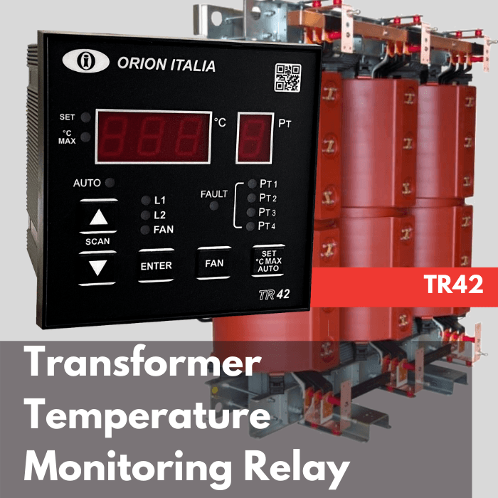 (Updated Model) Transformer Temperature Control Monitoring Relay TR42