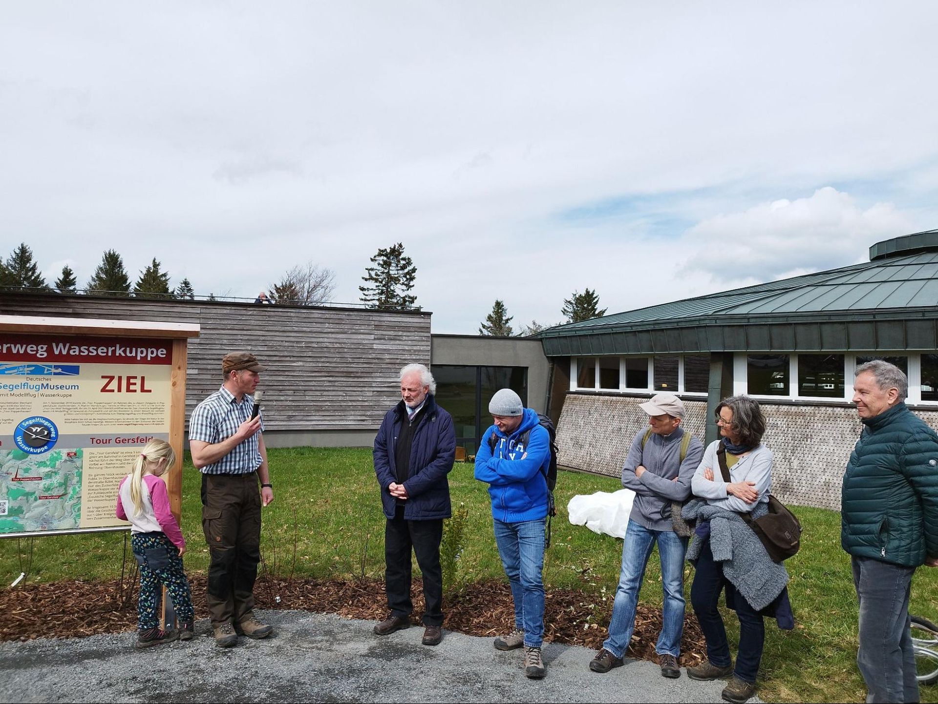 Einweihung des Segelfliegerweges