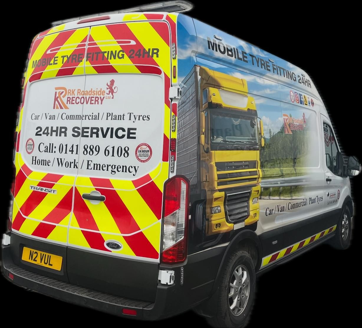 RK Roadside Recovery Services.