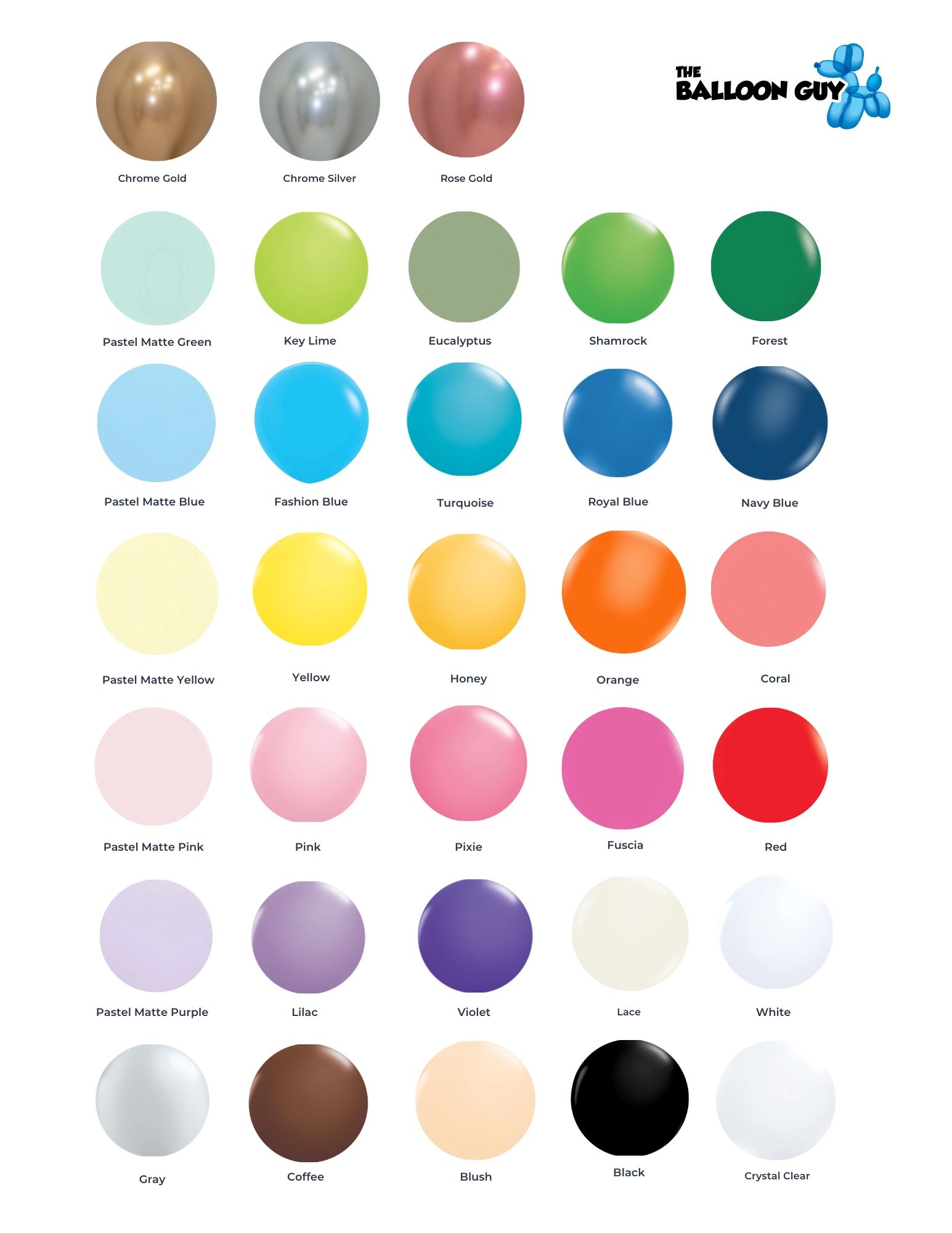 The Balloon Guy | Choose Your Colors