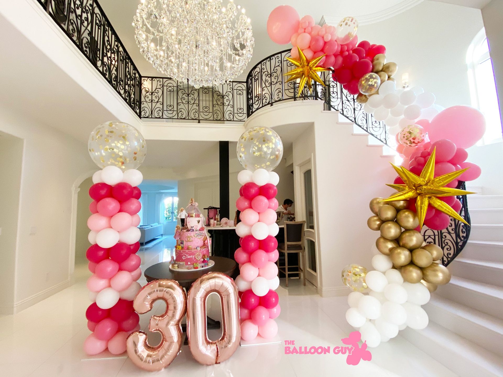 Birthday Balloon Decor