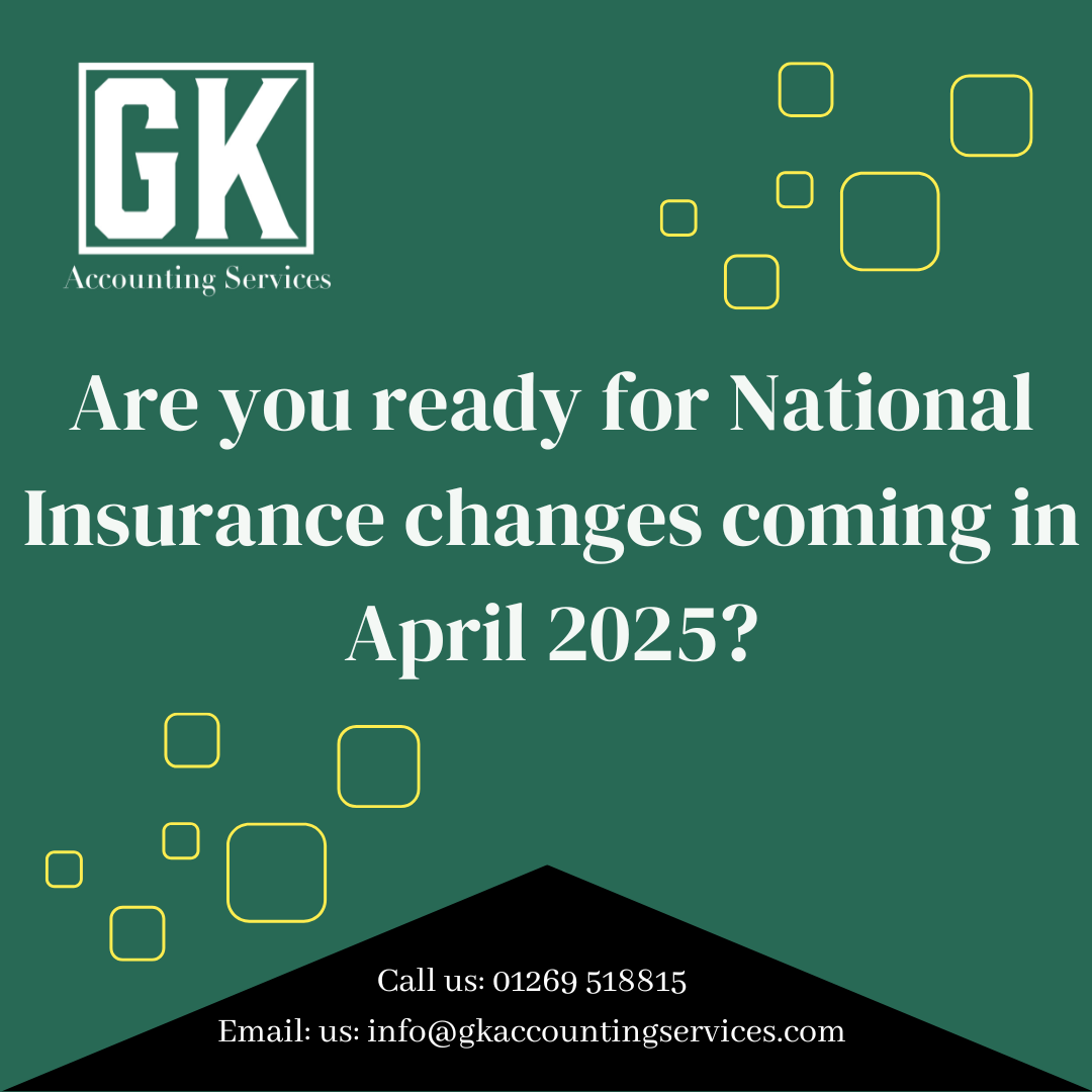 National Insurance Changes Coming in April 2025!