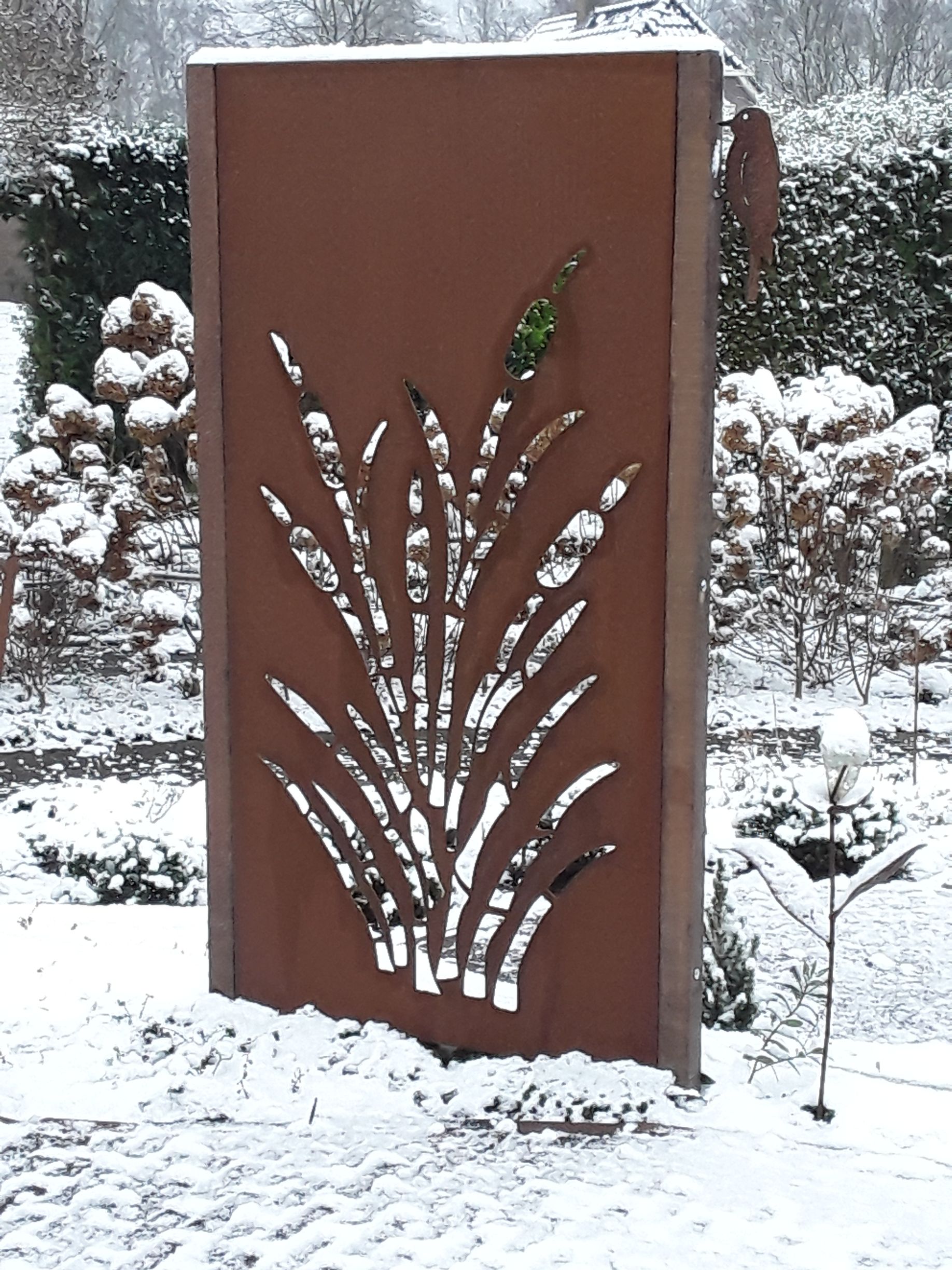 Cortenstaal schermen | Bos Tuin & Staal