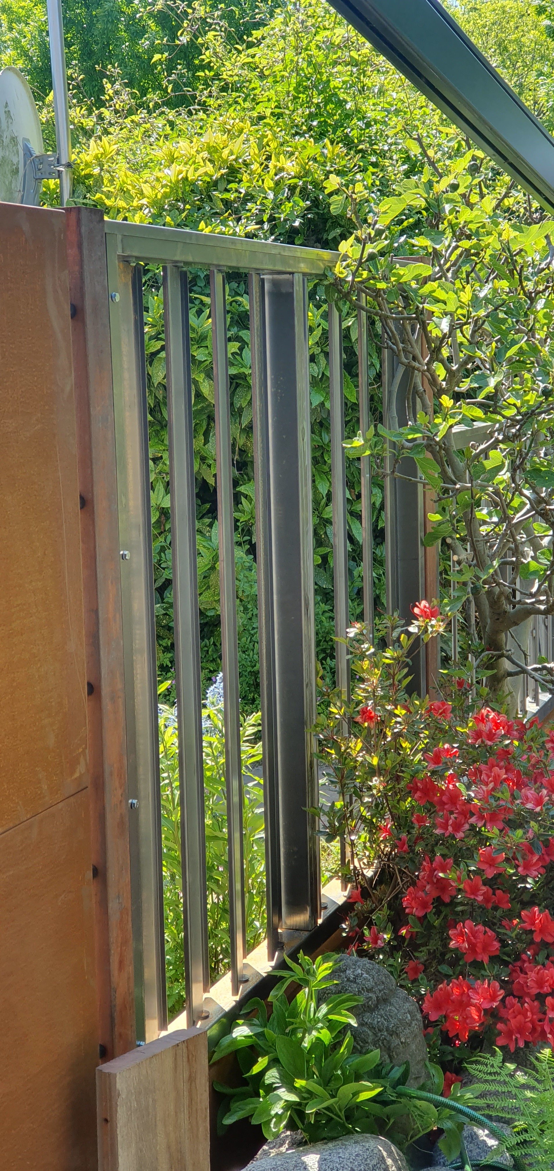 Cortenstaal shutters | Bos Tuin & Staal