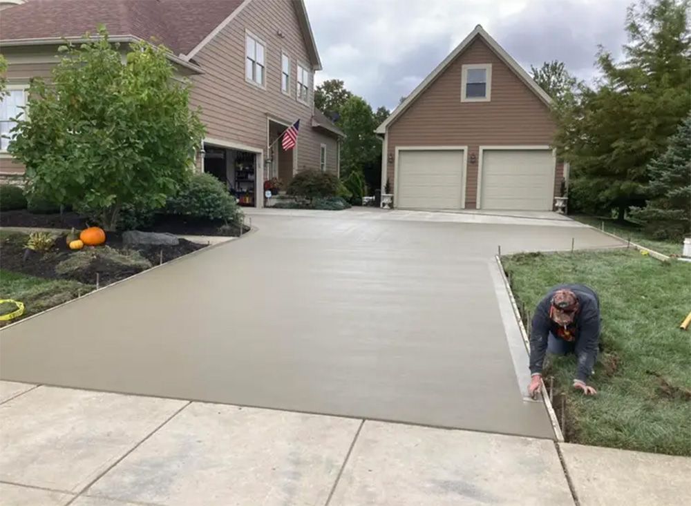 Driveway Installs | Westerville, OH | Matt Davis Cement