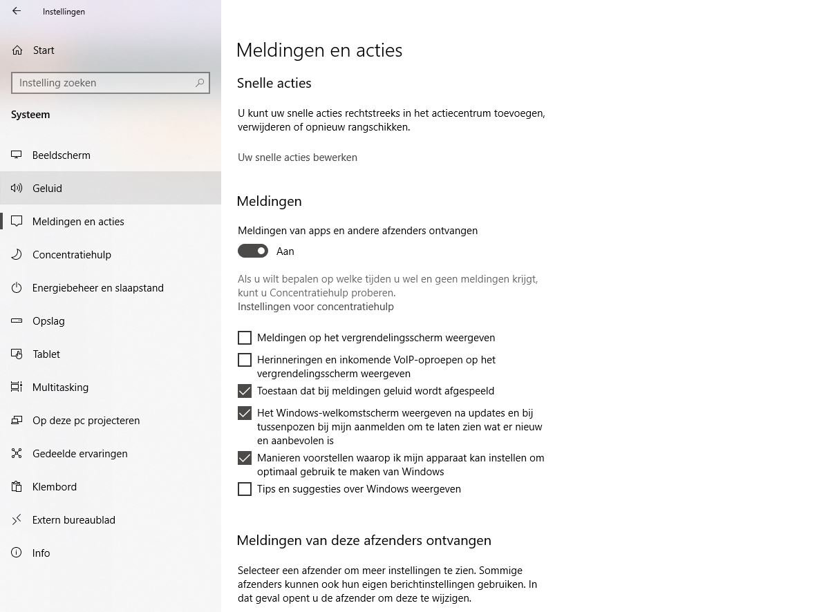 Meldingen uitschakelen in Windows 10 | Computer Reparatie Center