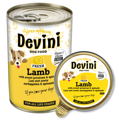 Devini Graanvrije natvoeding voor uw Hond & Kat