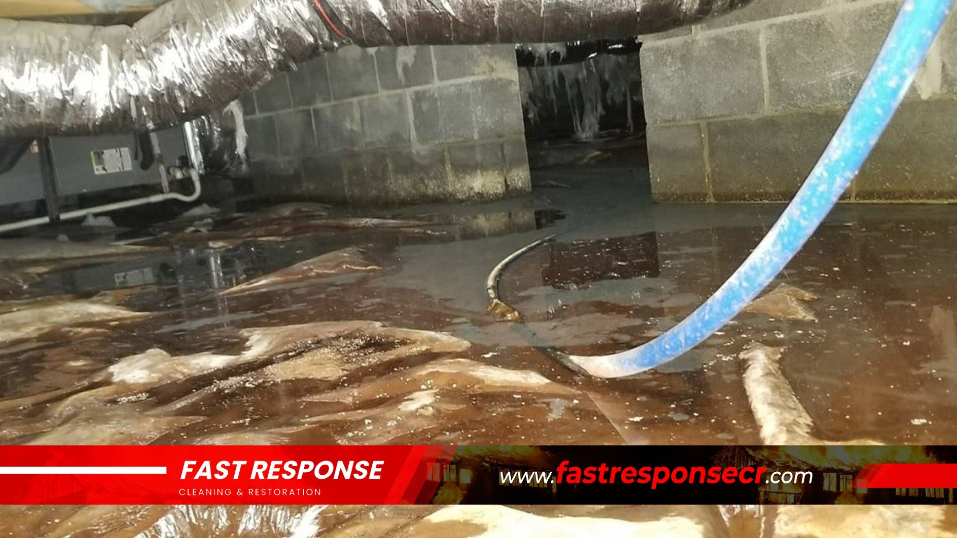 Crawl Space Sewage Removal in Bluffton, SC