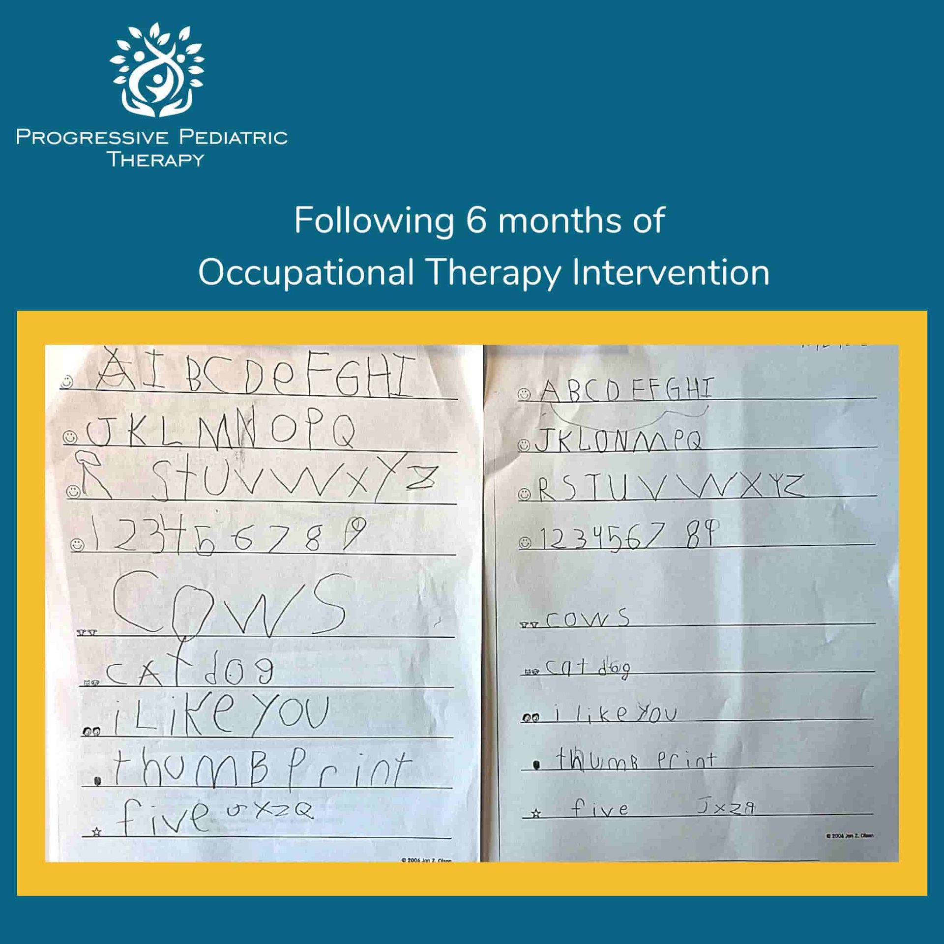 Handwriting Without Tears Program | Pediatric Writing Skills Therapy ...