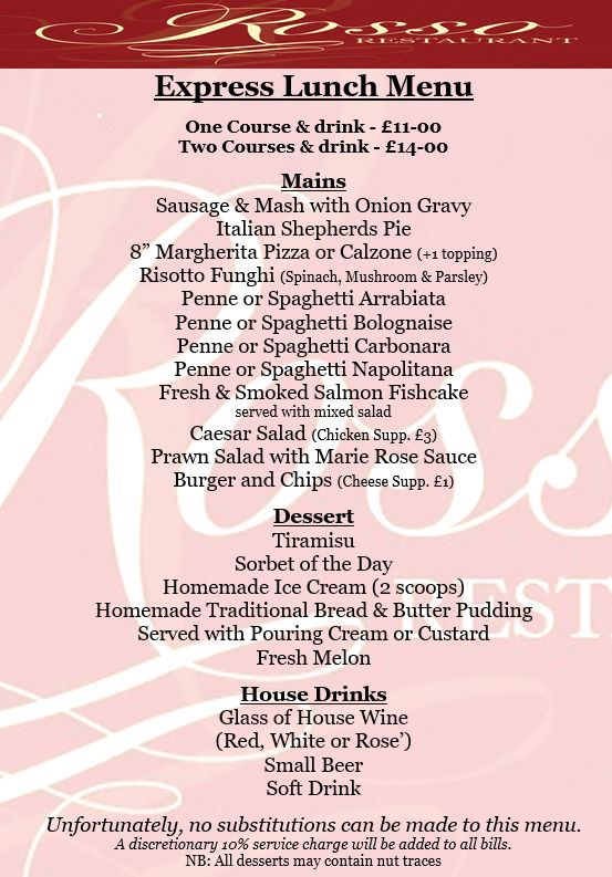 Rosso Restaurant Woodford Green