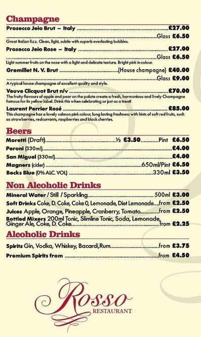 Rosso Restaurant Woodford Green