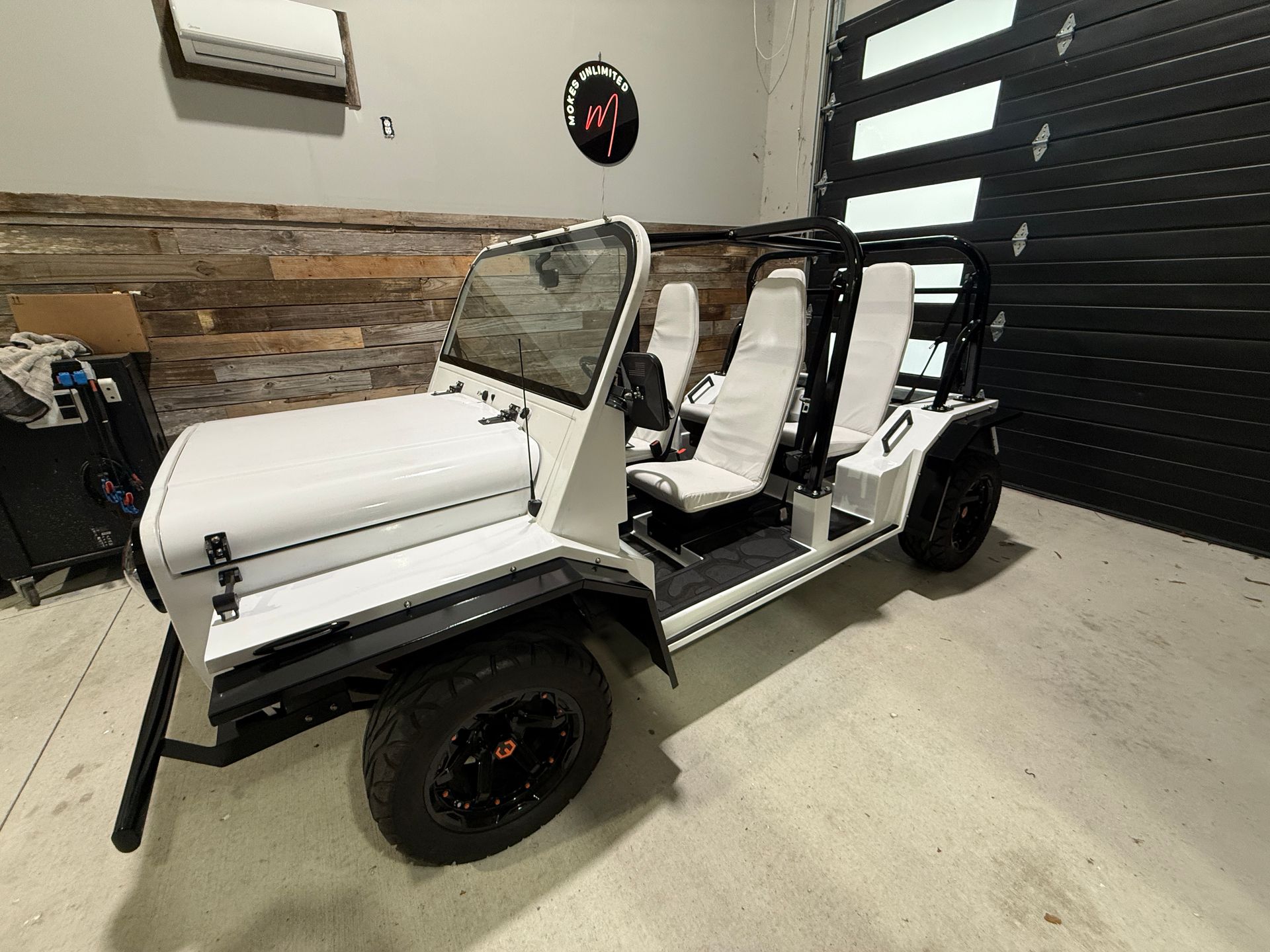 Steel Fender Flares for Electric Moke Moke