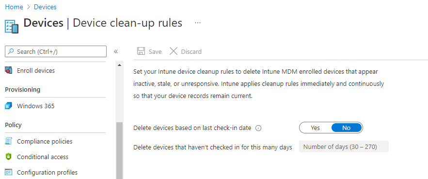 Endpoint Manager: Device Estate Cleanup