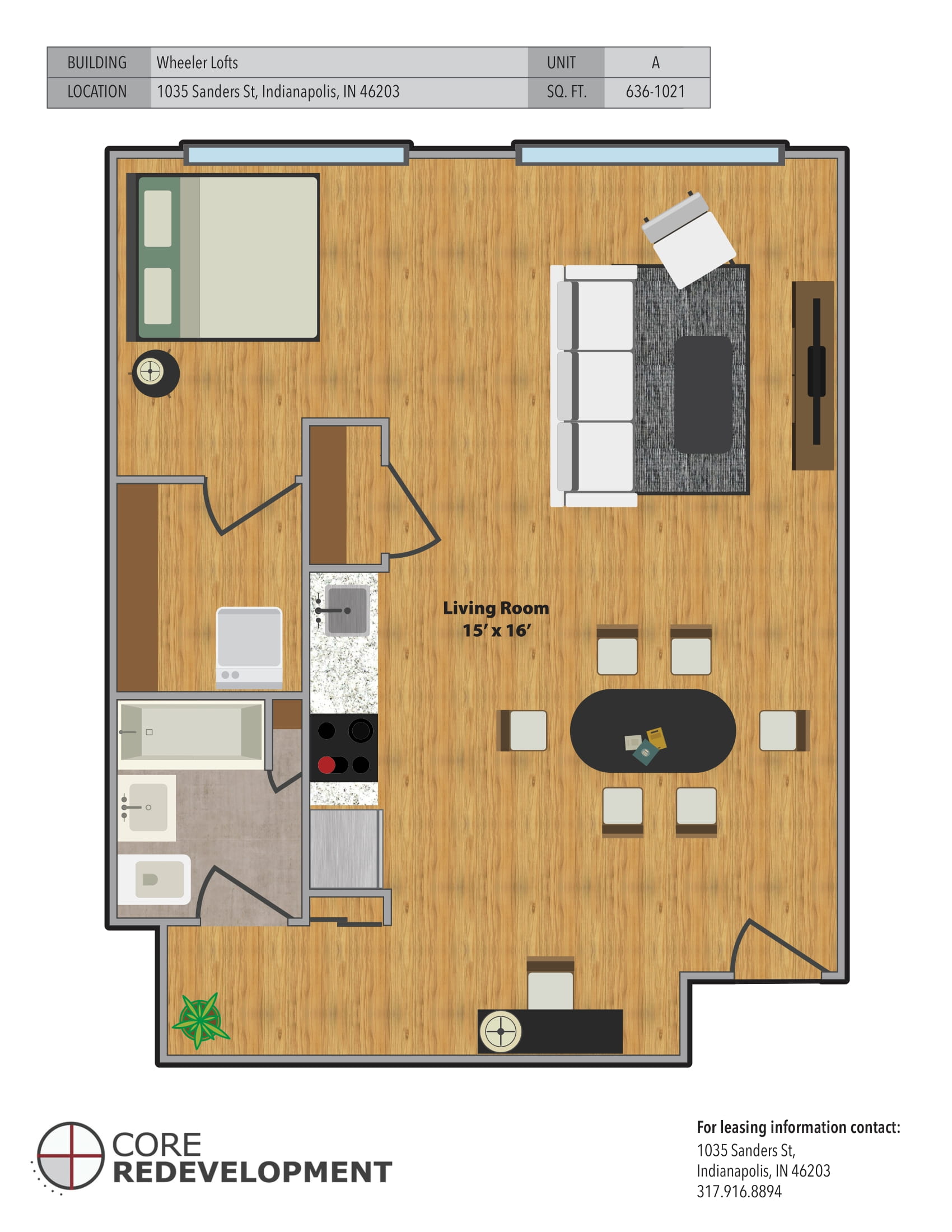 Wheeler Lofts in Indianapolis, IN | Core Redevelopment