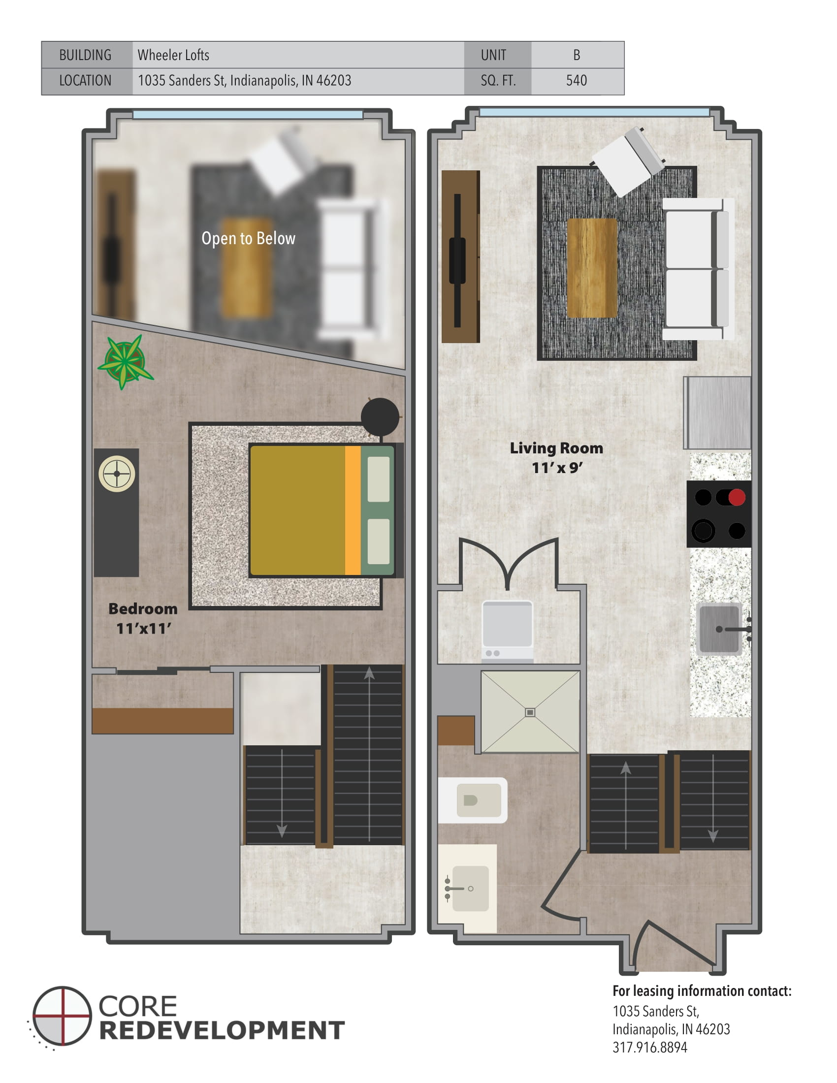 Wheeler Lofts in Indianapolis, IN | Core Redevelopment