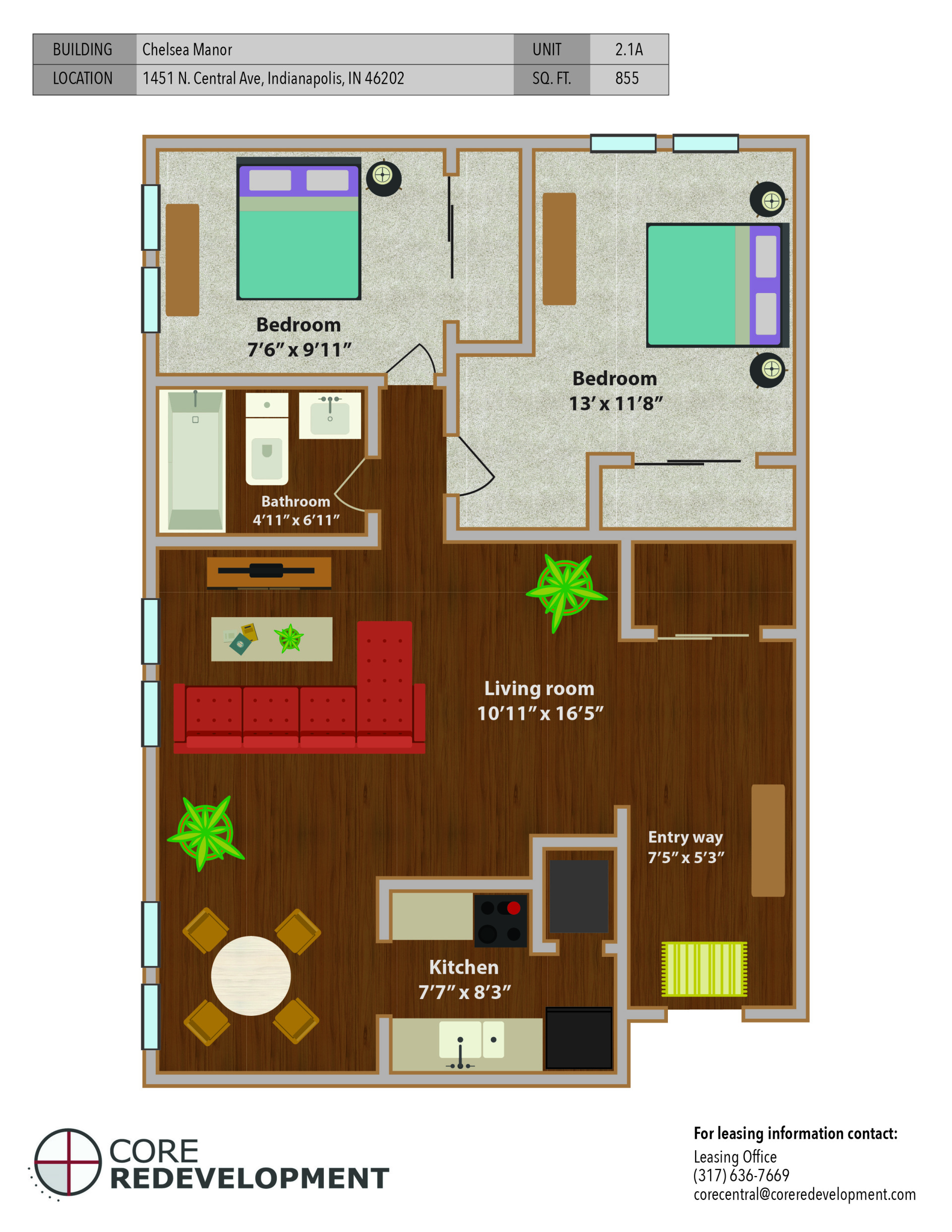 Core Central - Capitol and Chelsea Manor | Core Redevelopment