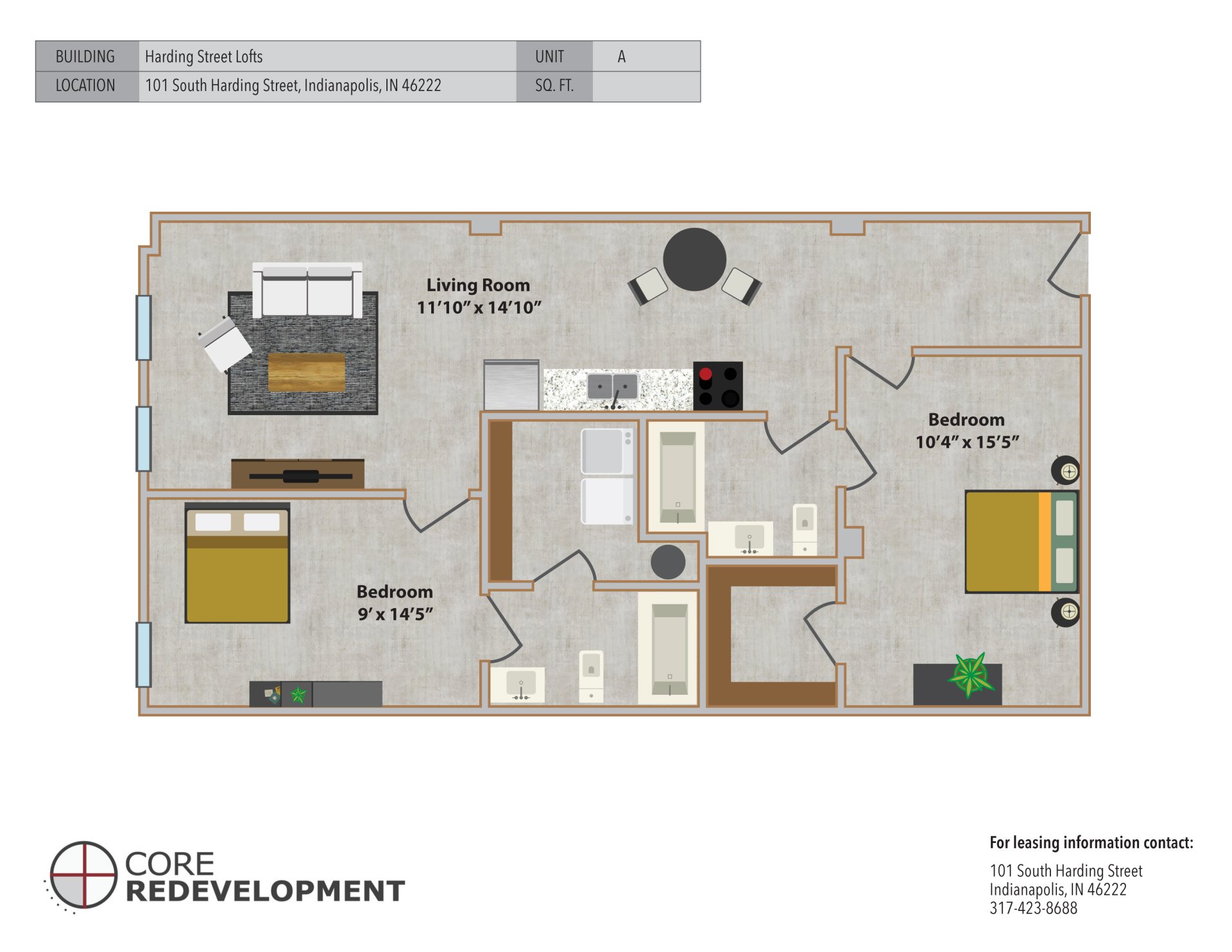 Affordable Studio, 1 & 2 Bedroom Apartments For Rent In Indianapolis ...