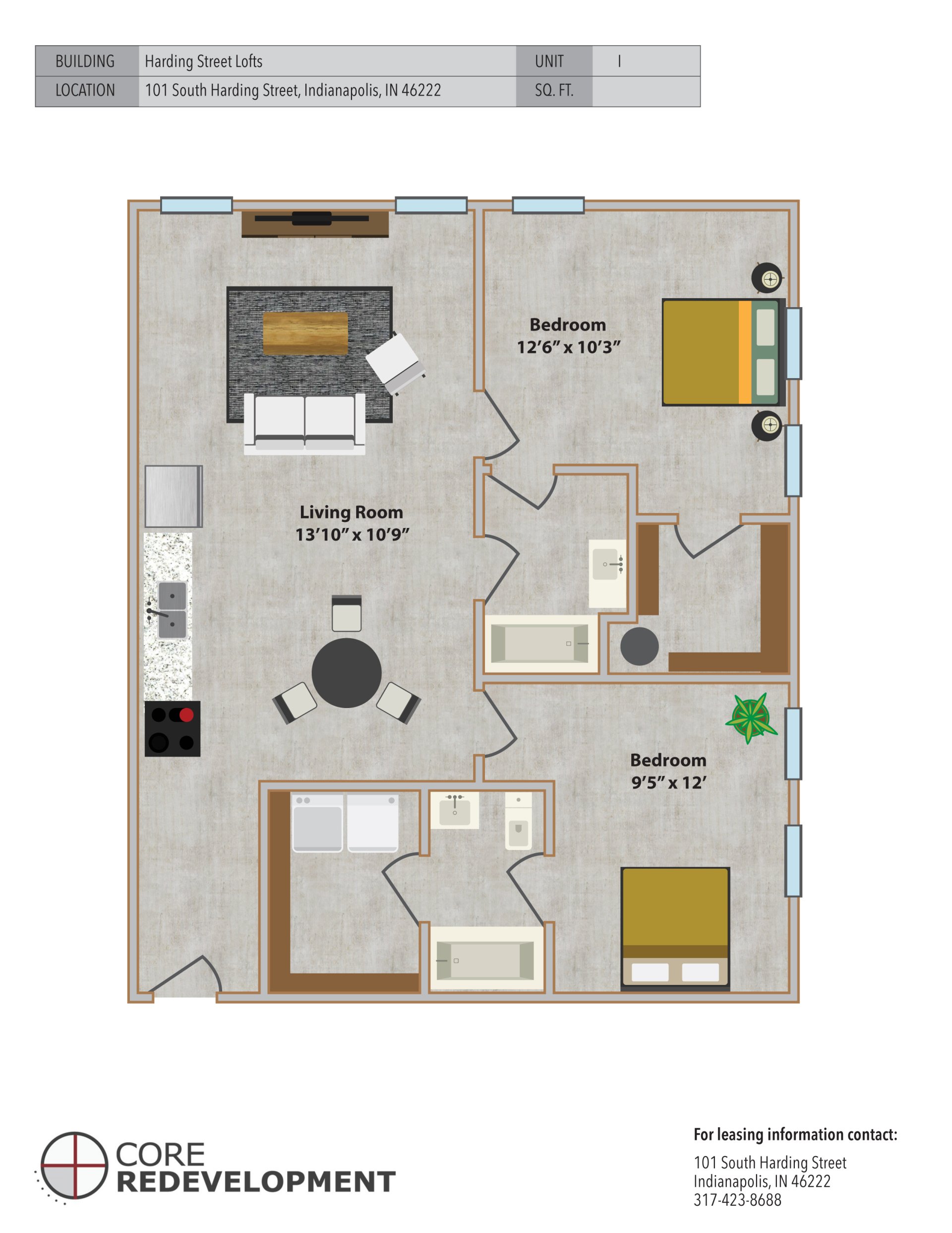 Affordable Studio, 1 & 2 Bedroom Apartments For Rent In Indianapolis ...