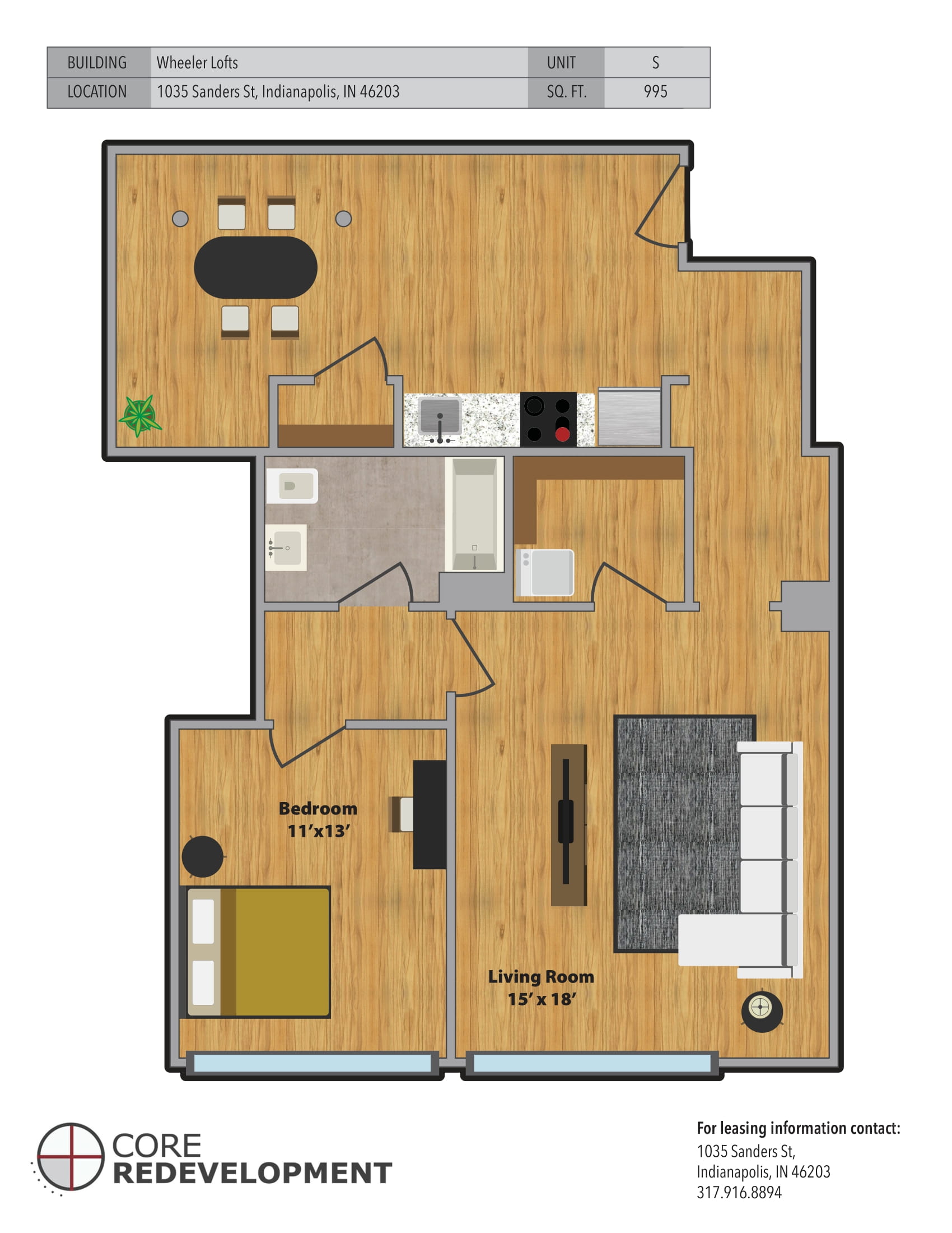 Wheeler Lofts in Indianapolis, IN | Core Redevelopment