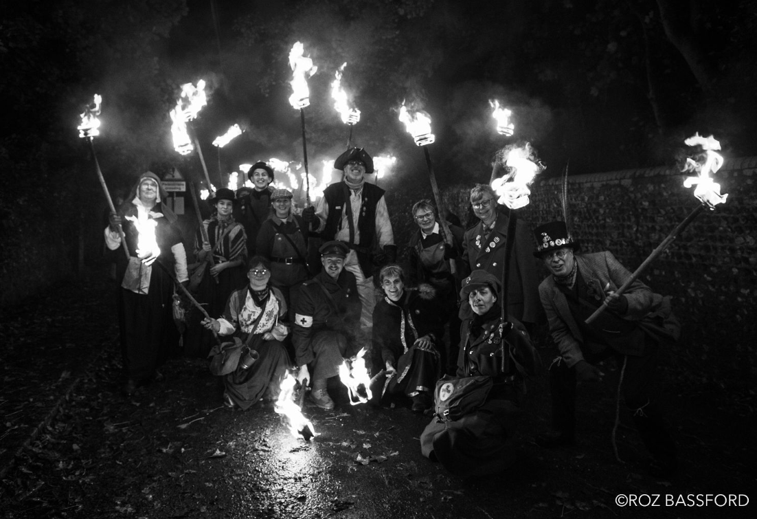 Firle Bonfire Society. 'We are Firle and we do bonfire"