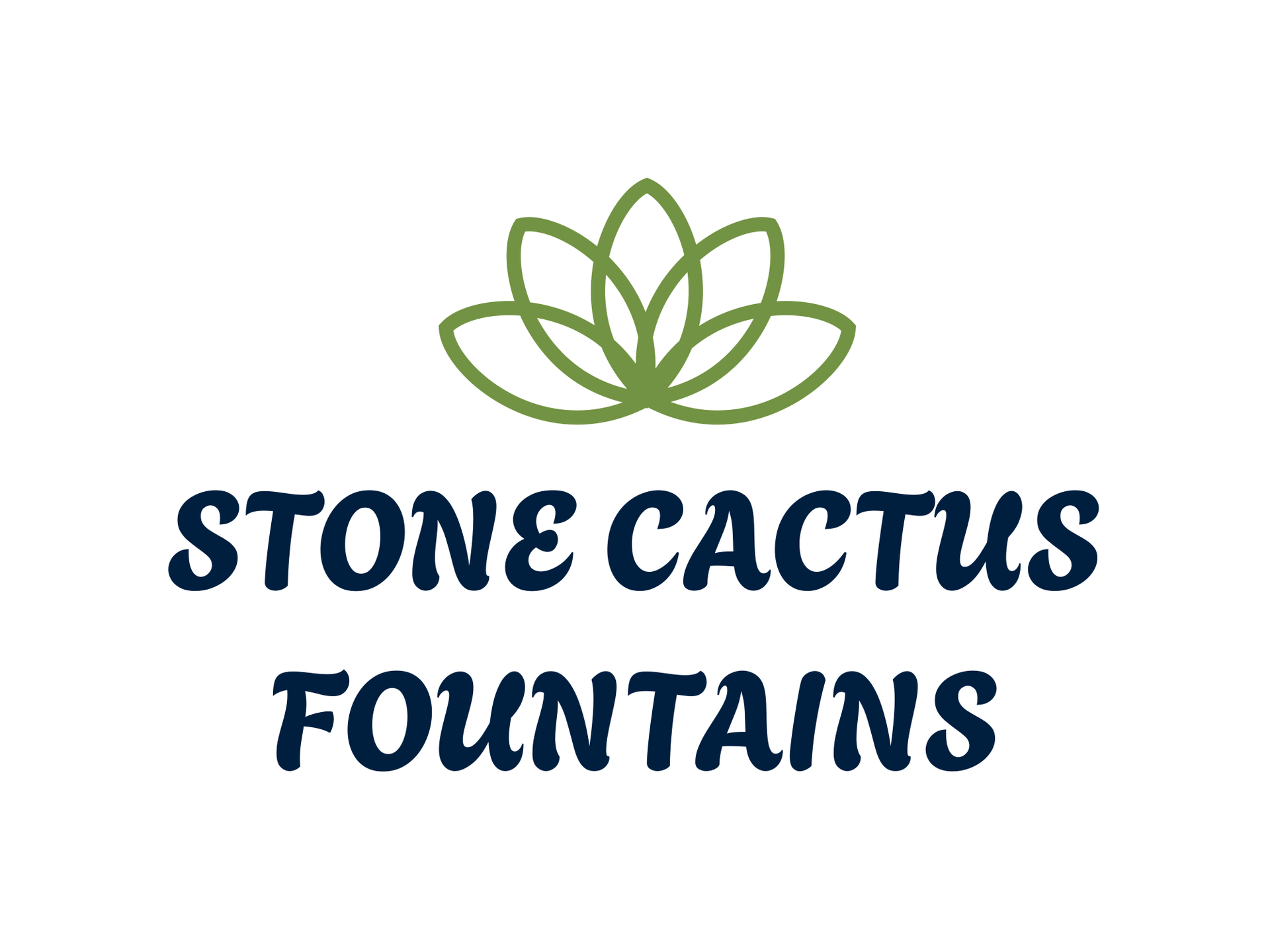 Handmade Cactus Fountains | Stone Cactus Fountains