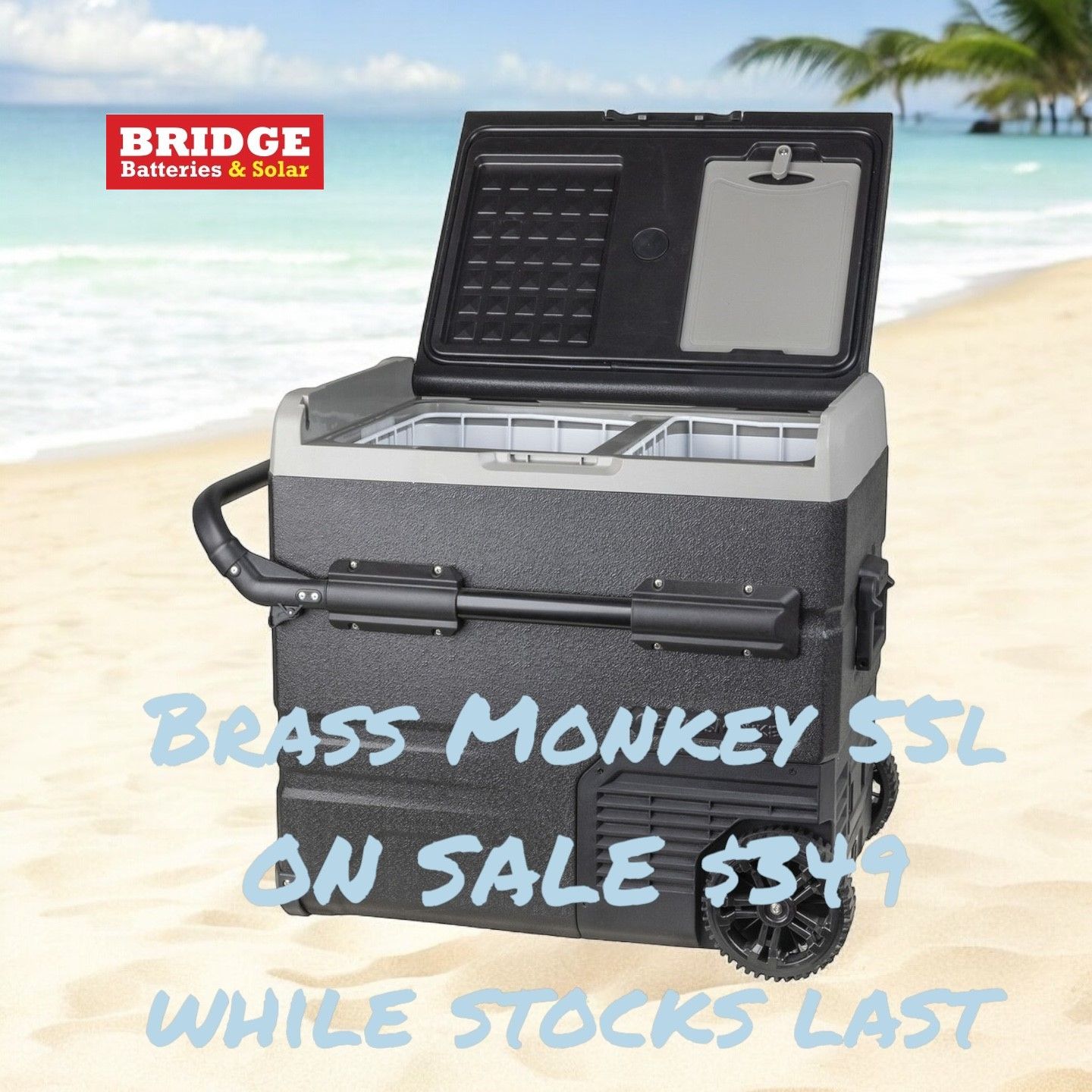 55L BRASS MONKEY FRIDGE SALE