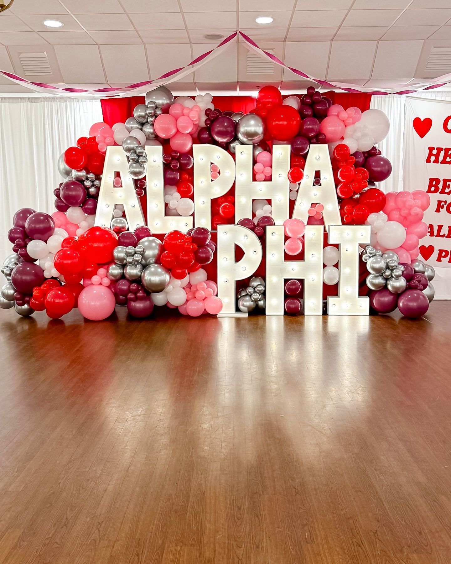 Baylor Sorority Balloon Decor | Custom Event Designs