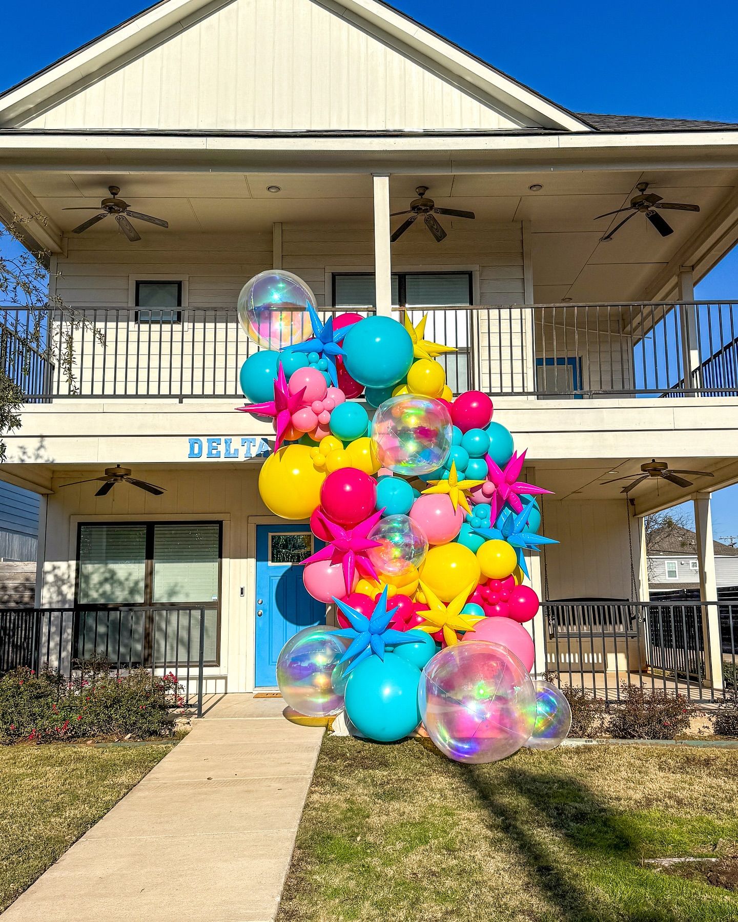 Baylor Sorority Balloon Decor | Custom Event Designs