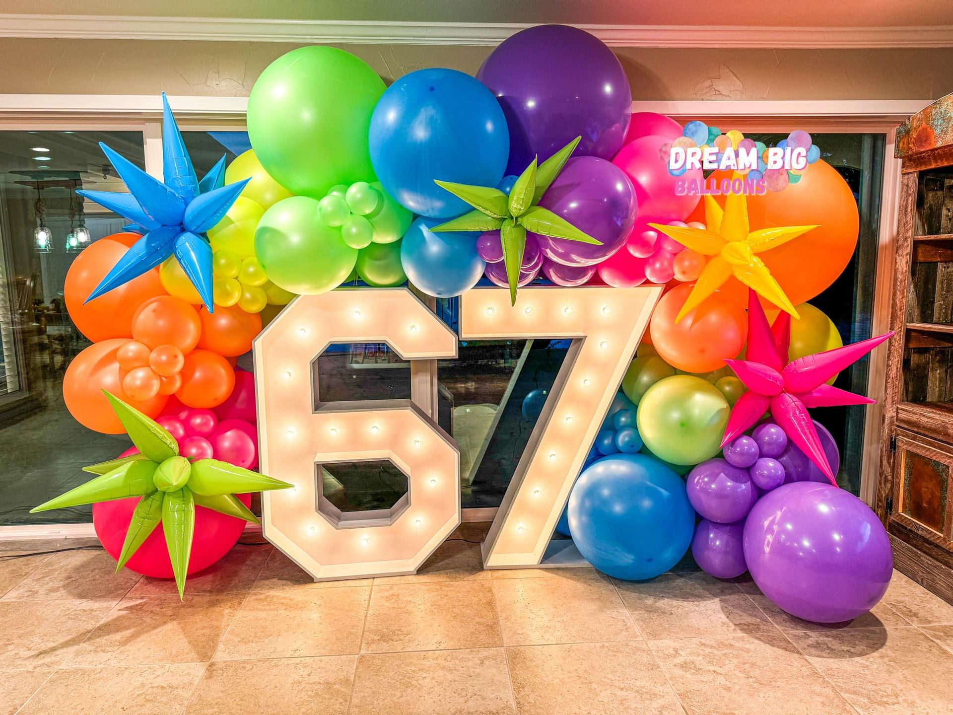 Light-Up Marquees | Dream Big Balloons