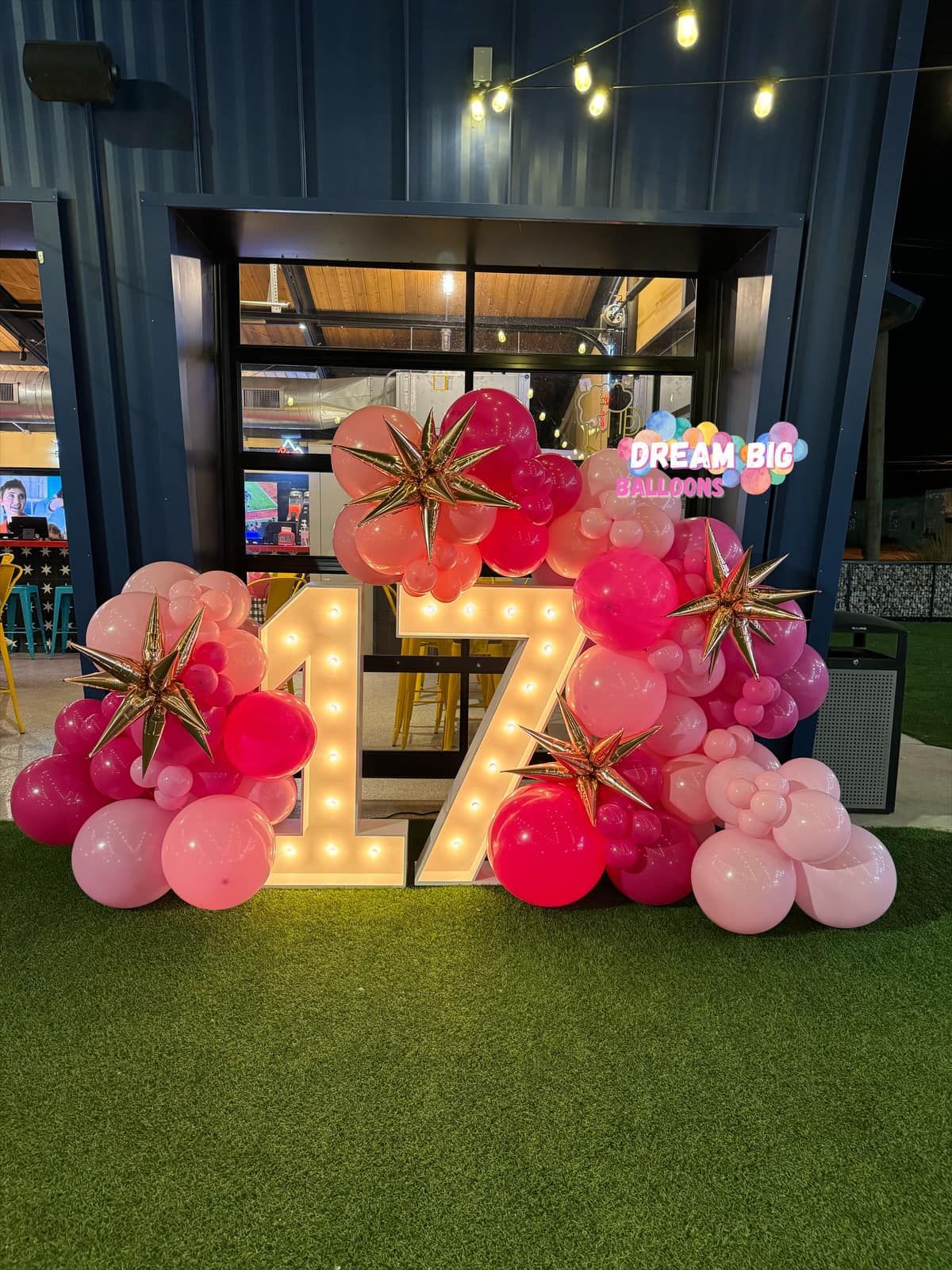 Light-Up Marquees | Dream Big Balloons