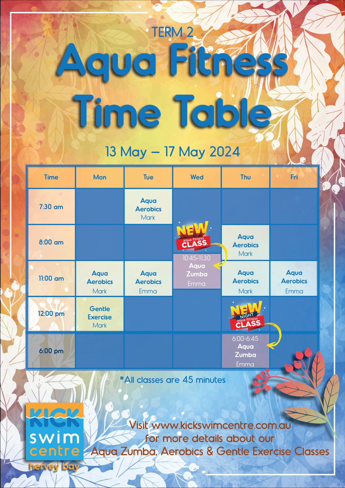 Water Fitness | Pialba, QLD | KICK Swim Centre